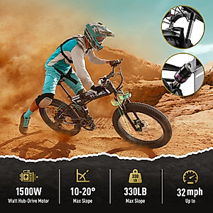 Ebikes for Adults,Dual Motor 3000W Folding Electric Bike 48V23AH Removable Battery, 26x4 inches Fat Tire E Bikes Professional SHIM 7 Speed, Full Suspension bicicleta electrica for All Terrain