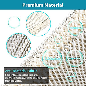 A10 Humidifier Filter Water Panel Replacement for Aprilaire Whole House Humidifier Pad Filters Models 110, 220, 500, 500A, 500M, 550, 550A, 558 Humidifier Wicks Parts & Accessories (Pack of 2)