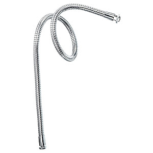 PATIKIL 23.6" Microphone Gooseneck, M10/M8 Fine Thread Metal Universal Hose Flexible Arm Gooseneck Tube Extension for Multifunction DIY, Silver Tone
