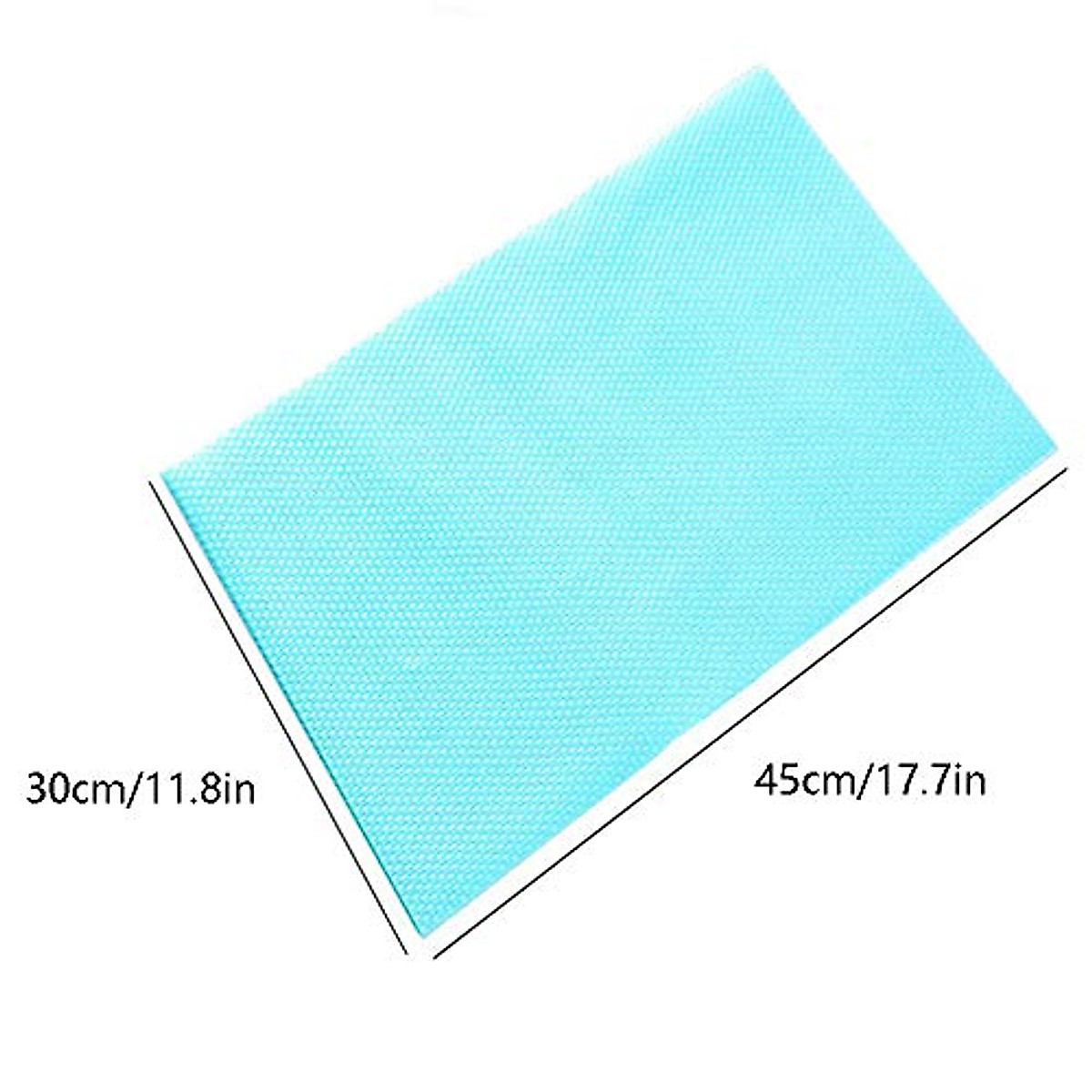 6 PCS Refrigerator Mats EVA Shelf Liners Refrigerator Liners Can Be Cut Refrigerator Mats Pad Washable Fridge Mats Liners 2 Pink/2 Green/2 Blue