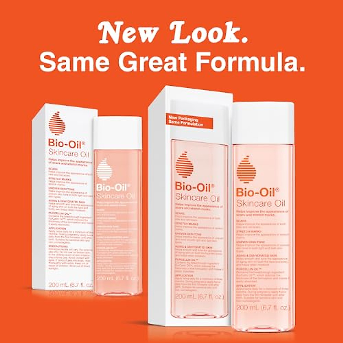 Bio-Oil Skincare Body Oil, Vitamin E Serum for Scars & Stretchmarks, Dermatologist Recommended, All Skin Types, 6.7 oz