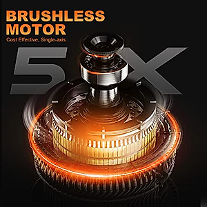 Kebtek® Professional 25V 40MM Electrc Pruning Shears & 16.8V 25MM Electric Pruner Branch Cutter with Brushless Motor