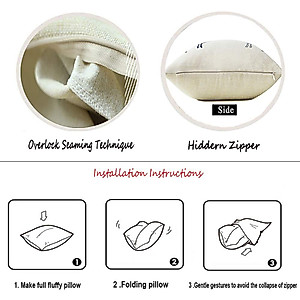 Asminifor Adorable Pink Pig Sunflowers Decorative Throw Pillow Covers Outdoor Garden Wood Fence Flowers Cotton Linen Pillowcase Home Decor Cushion Case for Sofa Bed Chair 18x18Inch (AP-Pig)