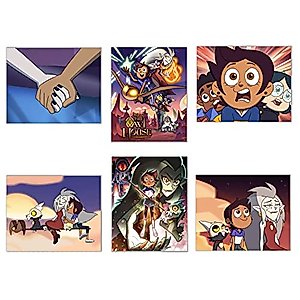 BigWigPrints Owl House Poster Prints - Set of 6 Wall Art Photos - stars Sarah-Nicole Robles as Luz Noceda 8 x 10