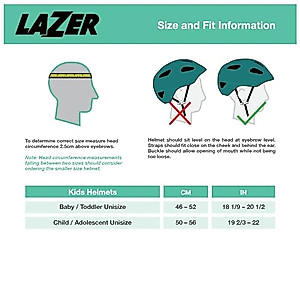 LAZER Pnut KinetiCore Kids Bike Helmet, Lightweight Bicycling Helmet for Children, Youth Unisex Cycling Head Gear, Dinosaurs, One Size