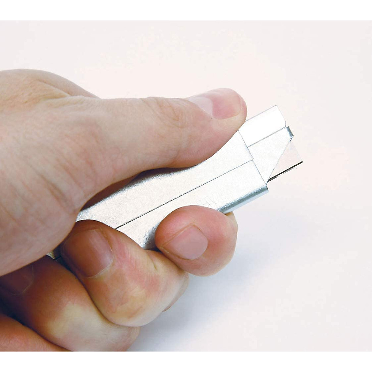 Veltec Standard Box Cutter Retractable Blade Original Utility Knife, for Boxes, Papers, Cardboards, Packages, Tape, Metal Body (Pack of 12)