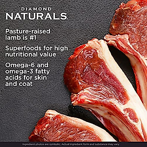 Diamond Naturals Small Breed Dog Real Lamb Recipe Premium Dry Dog food, 18 lb