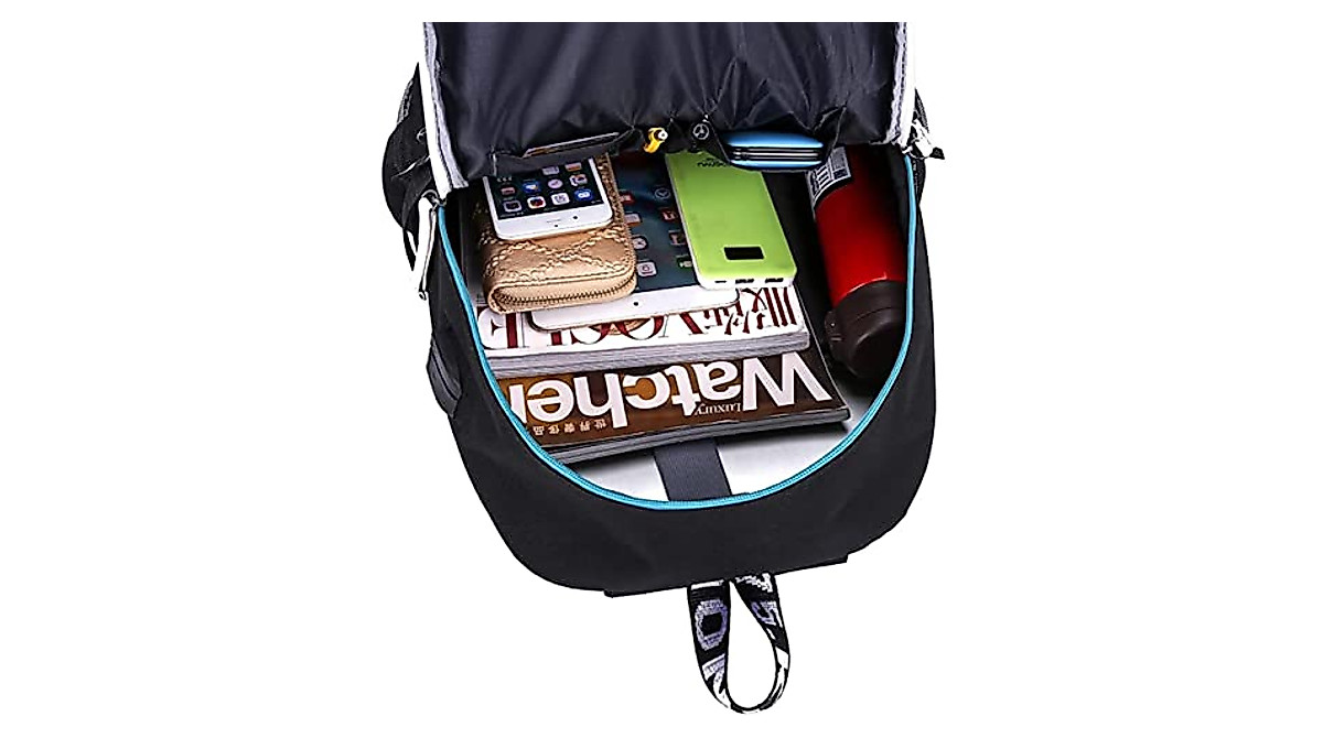 Attack on Titan Backpack with USB Port - Stylish & Water-Resistant