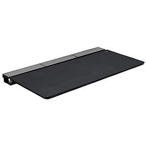 VIVO Universal 60 x 30 inch Table Top with Built-in Concealed Cable Trays for Standard and Sit to Stand Height Adjustable Home and Office Desks, Full Size Mouse Pad, Black Desktop, Desk-TOP3
