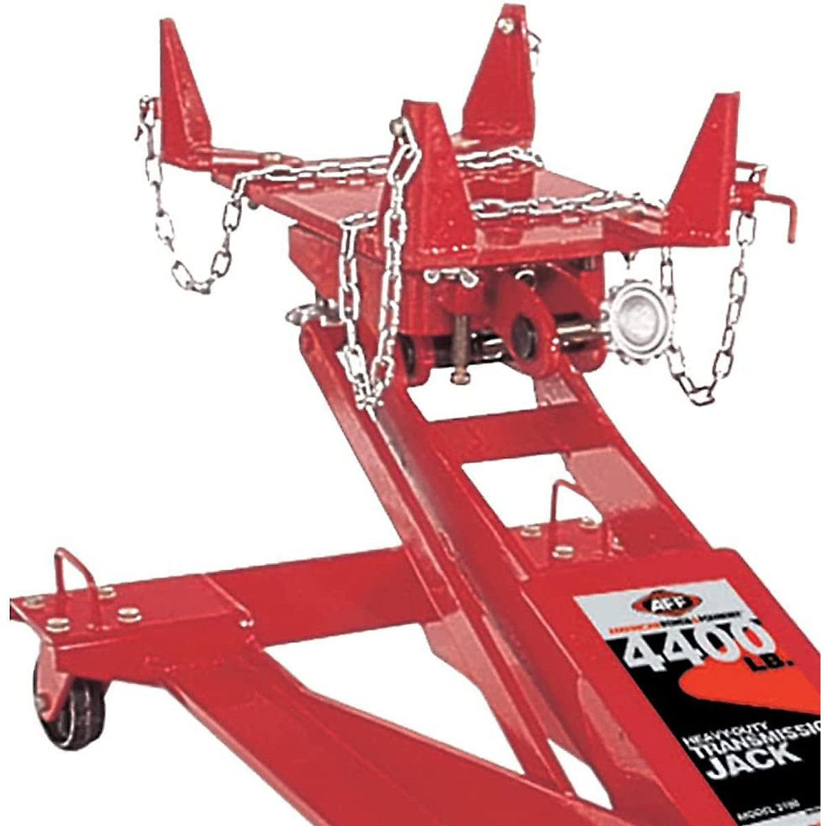 AFF 2 Ton Truck Transmission Jack - Heavy Duty For Trucks - Low Profile - 4,400 lbs Capacity - 3180A