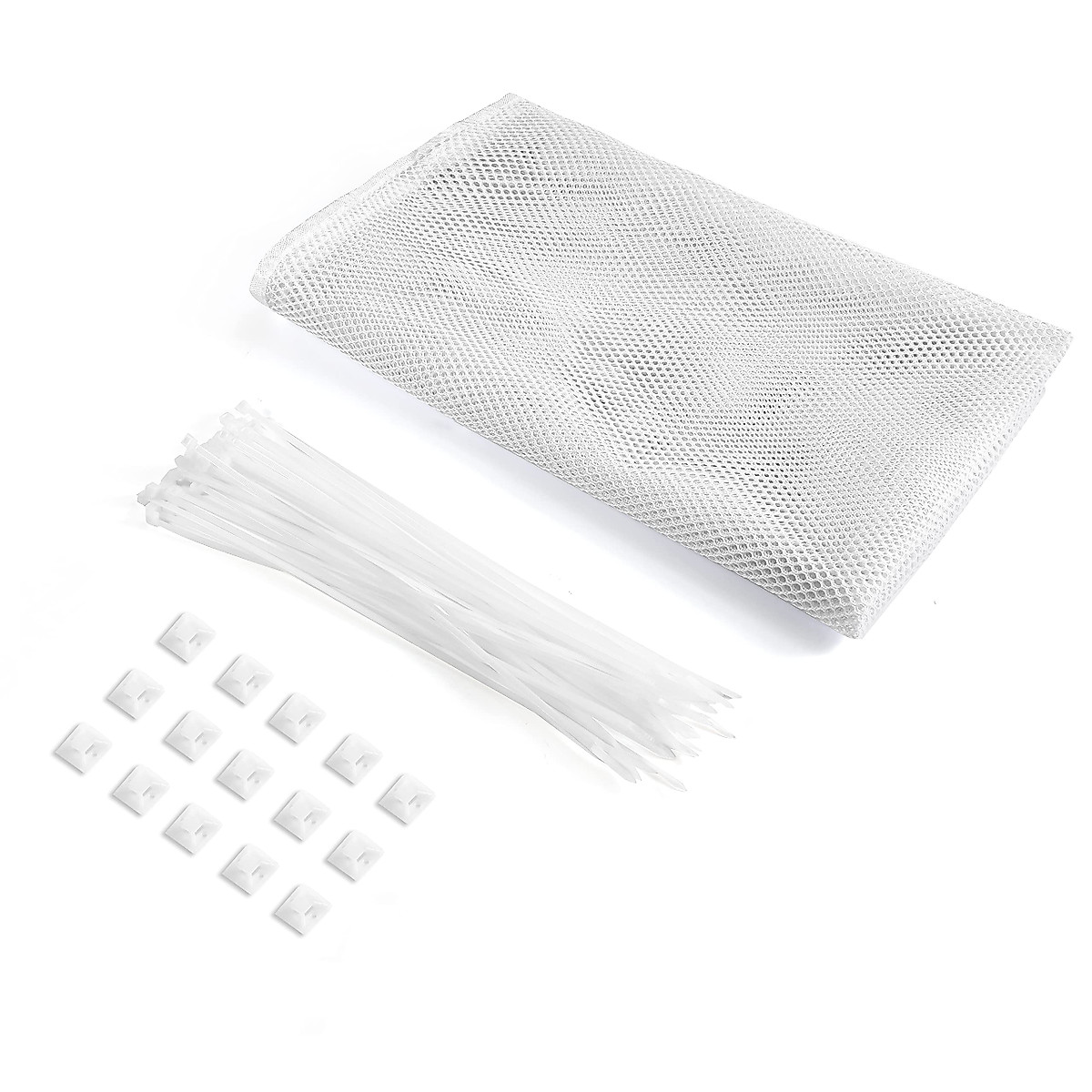 FlyLemon Child Safety Net,15ft×3ft Flexible Banister Guard, Railing Safety Net for Stairs, Balcony Safety Net for Baby Pets Cats Toys