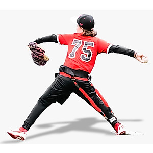 VPX Baseball Training Harness, Adds 4-7MPH Power and Velocity, Improves Swing, Batting, and Pitching Mechanics, Hitters and Pitchers, All Ages, Includes Harness, Videos, Drills, and Programming.