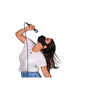 Gator Cases Triple-Layered Cotton Singing and Performance Mask Size Large (GBOMSNGRMSK-L)