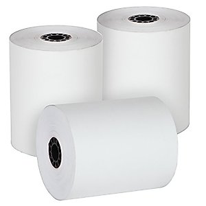 Sticiry 3 1/8 x 230' Thermal Paper Roll, For Cash Register (POS). Rolls MADE IN USA - (32 Rolls)