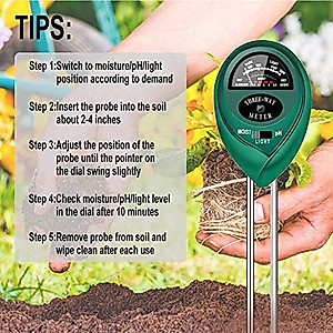 yoyomax CG-ACEZ-5BUR Soil-Meters, Green
