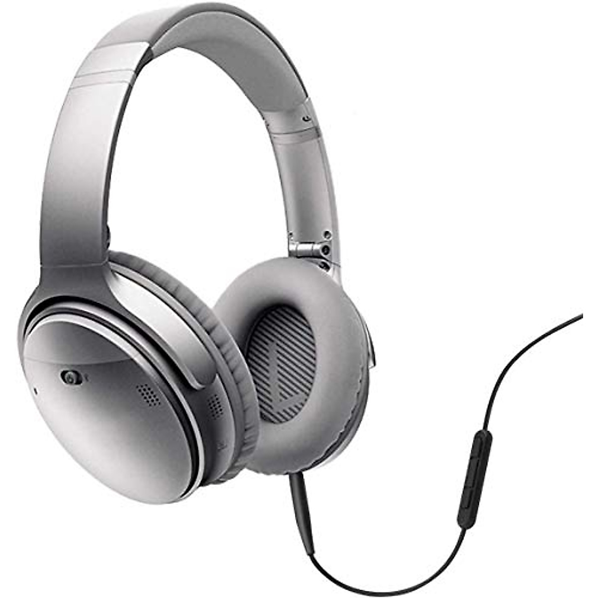 Sqrmekoko Inline Mic Remote Audio Cable Cord Line for Bose QuietComfort 25 QC25 Headphones (Black)