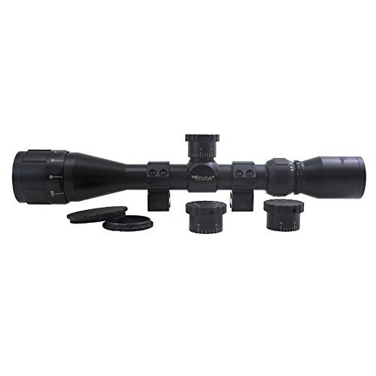 BSA Optics 22-39X40AOWRTB Sweet 22 AO 3X-9X 40mm Rifle Scope, Black