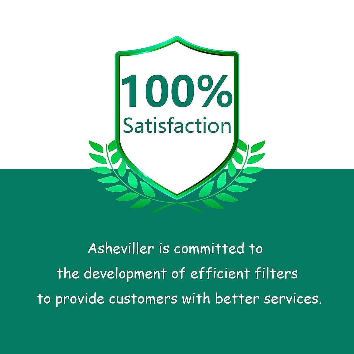 Asheviller AP200 Filter Replacement, Compatible with Instant® AP200 Air Purifier, H13 Grade True HEPA Filter and Activated Carbon Filter, Compare to F200 Filter,2 Pack