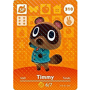 Timmy - Nintendo Animal Crossing Happy Home Designer Series 4 Amiibo Card - 310