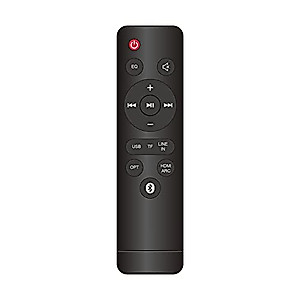 dyplay Sound Bar for TV with HDMI, 120Watt 30 Inch Soundar, Bluetooth 5.0 TV Soundbar Speaker, 4 EQ Modes, HDMI/Optical/AUX/TF/USB Connection, Built-in DSP, Remote Control and Wall Mountable