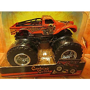 HOT Wheels 2008 13/70 Captains Curse MONSTER JAM Rare & VHTF .HN#GG_634T6344 G134548TY65260