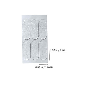 BCOATH 12 Sheets Ear Correction Stickers Cosmetic Ear Corrector Vertical Ripped Earlobe Repair Ear Accessory Dog Ear Tape Cosmetics Ear Tape Earrings Adhesive Tape