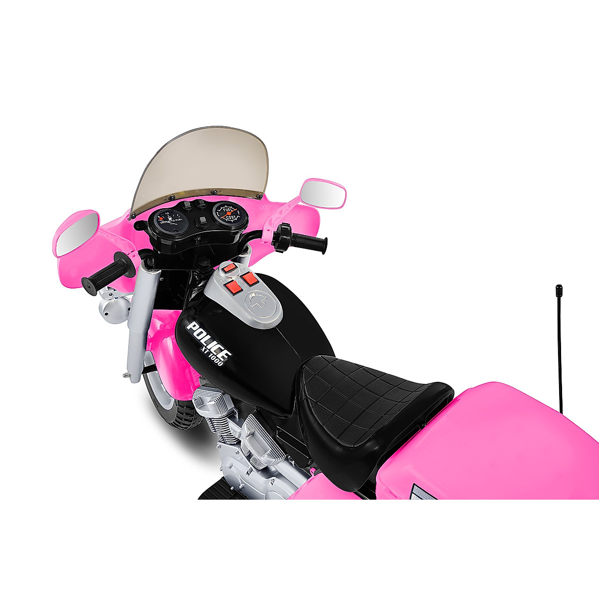 Kid Motorz 12V Patrol H. Police Ride On, Pink