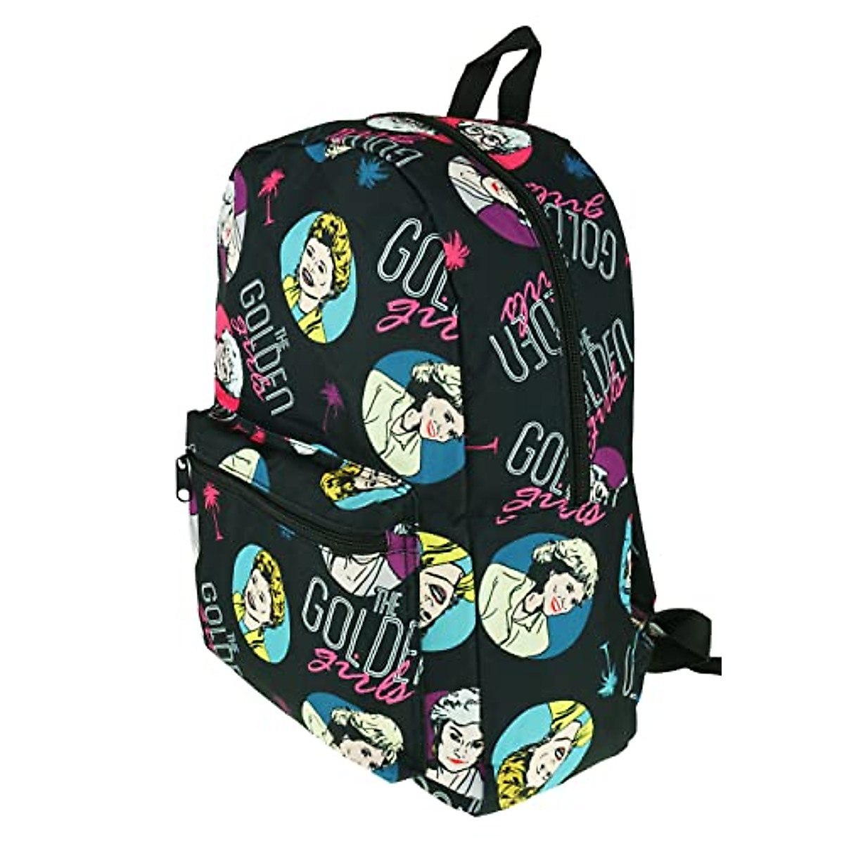 KBNL Golden Girls Sitcom Series All Over Print Sublimated Backpack - 64969, Black