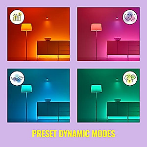 WiZ Connected 2-Pack Color 60W A19 Smart WiFi Light Bulb, 16 Million Colors, Compatible with Alexa and Google Home Assistant, No Hub Required, 2 Bulbs
