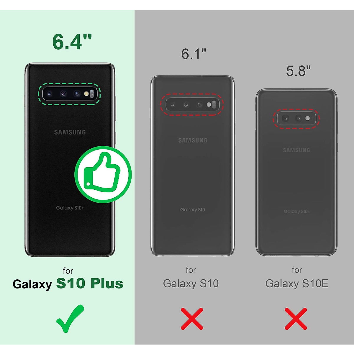 Silverback for Samsung Galaxy S10 Plus Case, Moving Liquid Holographic Sparkle Glitter Case with Kickstand, Bling Diamond Rhinestone Stand Slim Galaxy S10 Plus Case for Girls Women - Purple