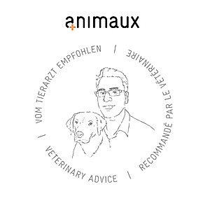 animaux - Omega Complete for Dogs Fish Oil Tablets, Omega 3,6 & 9 Fatty acids to Support Vitality, Bone Structure, Barf Supplement, Salmon Oil for Skin & Coat, 50 chewable Tablets, 100 Days Supply