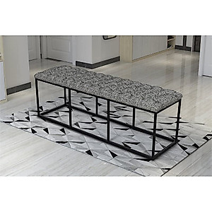 HomePop Decorative Bench, Global Print