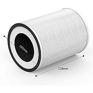 Afloia Original True HEPA H13 Filter, Compatible with KILO PLUS/KILO PRO/MIRO/MIRO PRO/KILO Air Purifier (ASIN: B09P8KBW5V/B0BK91RNY4/B08PCXJVFH/B0948XR4DC/B08YT4TNJD/B087PD8D25/B088FJ8YBJ)