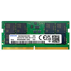 A-Tech 32GB DDR5 4800MHz PC5-38400 CL40 SODIMM 2Rx8 1.1V 262-Pin RAM Memory M425R4GA3BB0-CQK