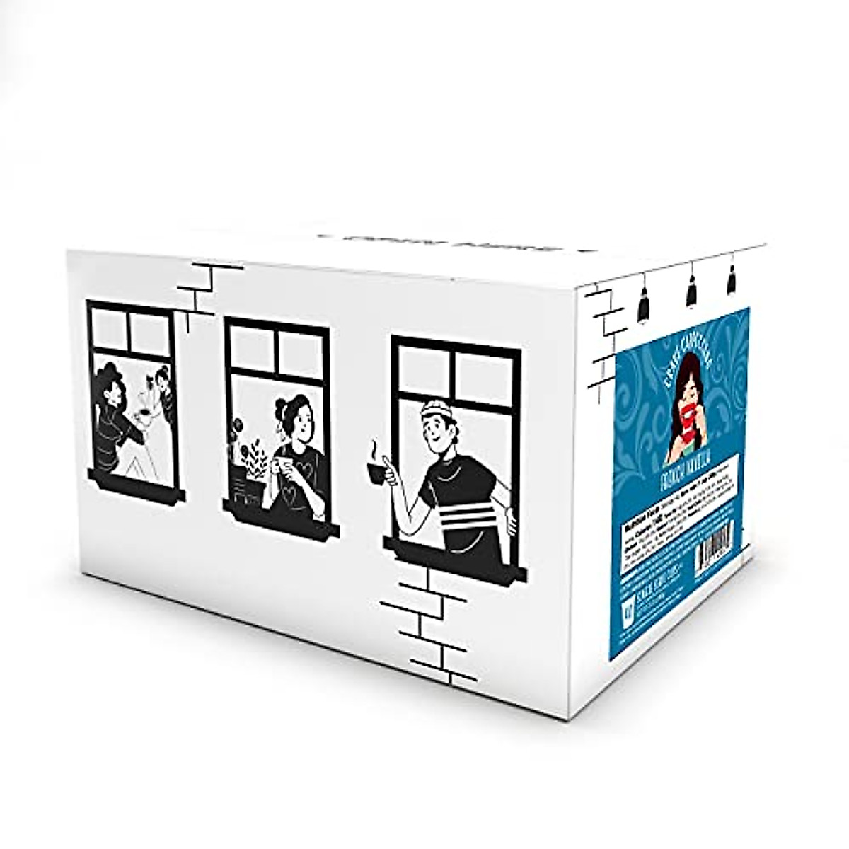 Crave Beverages Cappuccino Pods, French Vanilla Cap for Keurig K Cup Brewers, 40 Count