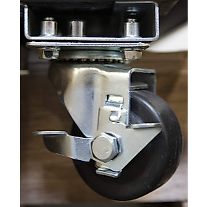 Commercial Grade Merchandiser Refrigerator | Black Coated Steel Cabinet | 2 Sliding Glass Doors | Fog Resistant Glass | 45 Cu. Ft. | 8 Adjustable Shelves | 53.2" x 31.9" x 82.625” | R-290 Refrigerant