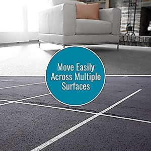 DMI Walker Ski Glides, Fit 1-Inch Legs, Eliminates Need To Lift Walker, 2 Count, FSA HSA Eligible