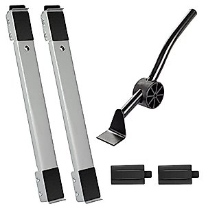 Draywitt expandable appliance roller - appliance rollers for washer and dryer,base mover for washer and dryer（GREY)