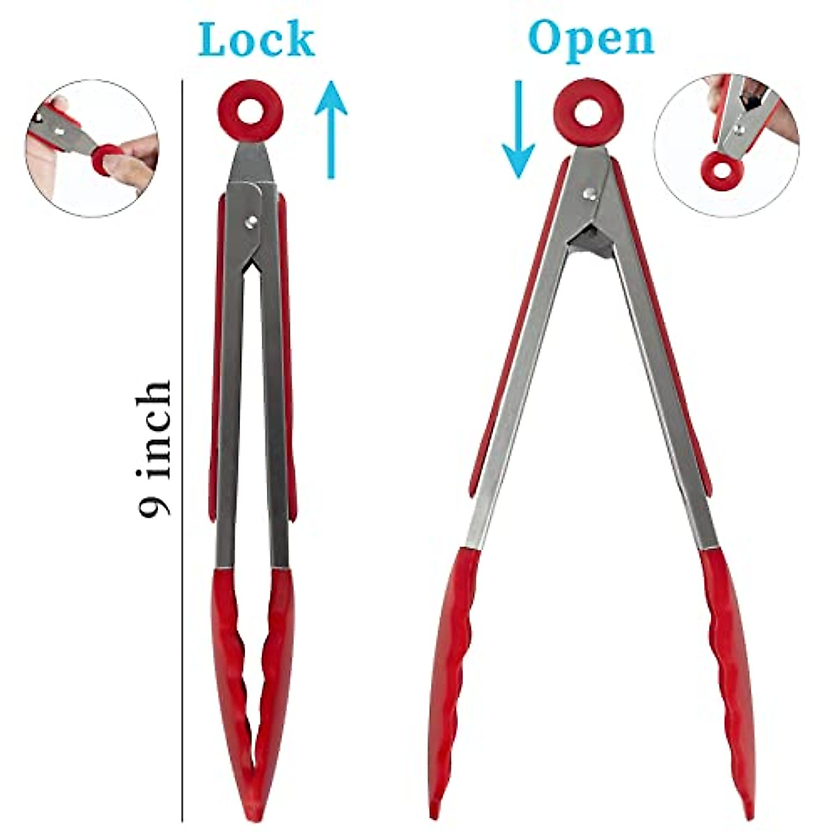 HAPPY KIT 3 Tier Serving Tray with Tong, Ceramic Rectangular Serving Platters for Cupcake Stand Display, 16/14/12inch Tiered Serving Tray with Collapsible Sturdy Metal Rack for Dessert Server Display
