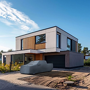 DaShield Ultimum Series Truck Car Cover for Ford F-100 1956 Regular Cab Pickup Short Bed All Weather Protection Semi Custom Fit Dust, Sun, Snow, Rain Protection Indoor Outdoor