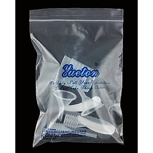 yueton 2 Sets of 5 Different Refillable Tools, Funnel/Measuring cup/Transfer Pipettes/Mask Spatula/Cosmetic Scoop