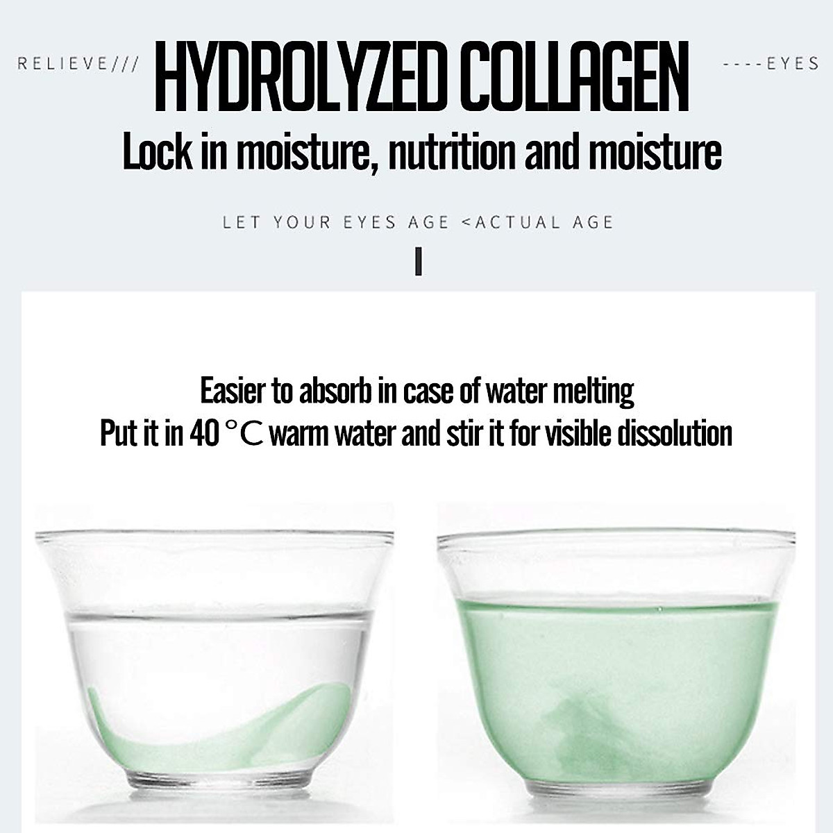 SANITRO Collagen Eye Gel Pads, Green Tea Under Eye Patches, Firming Eye Mask, 30 Pairs Collagen Eye for Eye Moisturizing, Dark Circles, Wrinkles, Fine Lines, Under Eye Bags