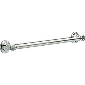 DELTA 41624-SS Traditional Decorative Grab Bar, 24", Brilliance Stainless Steel