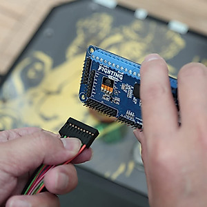 Brook Fighting Board Cable - 20-Pin Button and Joystick Harness with 4-Pin Button Harness, Button Joystick Harness DIY Builds/Arcade Stick/Fighting Board Accessories