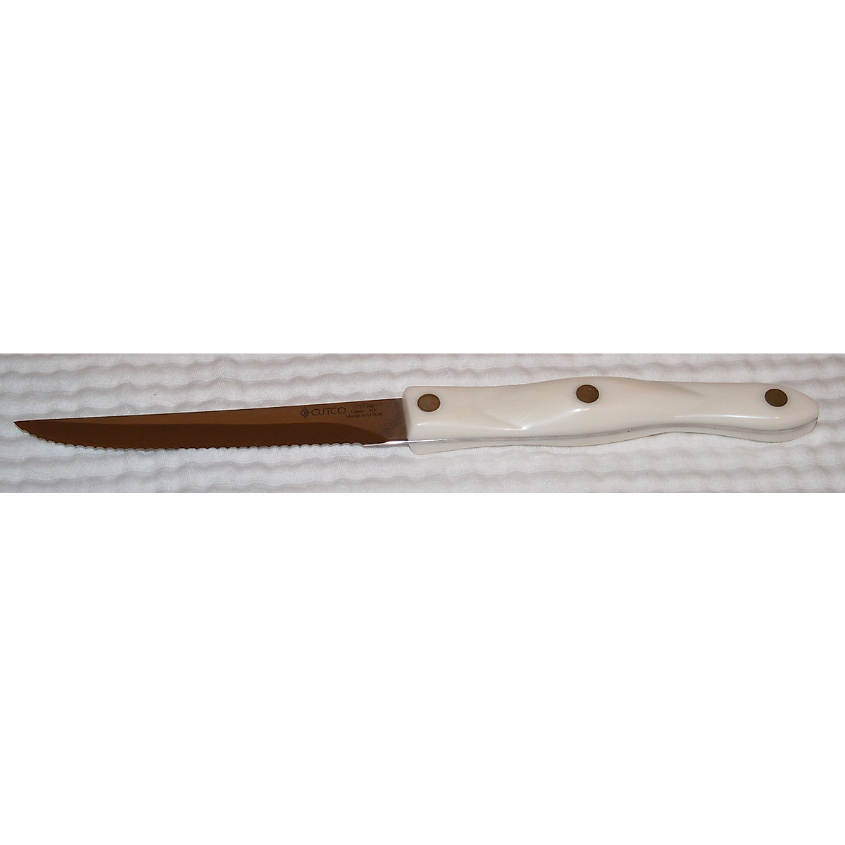 Cutco Trimmer Knife 1721 - Pearl White