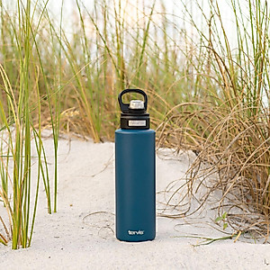 Tervis Air Force Logo Engraved on Onyx Shadow Insulated Tumbler 40oz Wide Mouth Bottle Stainless Steel