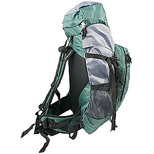 K-Cliffs 53L Medium Hiking Backpack Camping Daypack w/Internal Aluminum Support