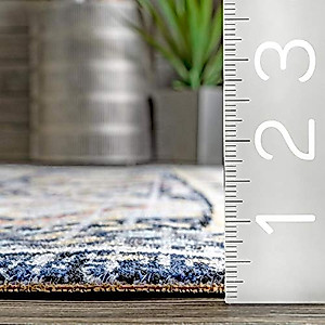 nuLOOM Taliyah Bohemian Fringe Indoor/Outdoor Area Rug, 8' x 10', Multi