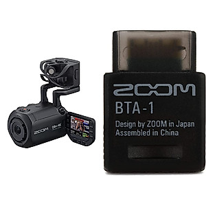 Zoom Q8n-4k Handy Video Recorder, 4k UHD Video, Stereo Microphones Plus Two XLR & BTA-1 Bluetooth Adapter, Designed for H3-VR, L-20, L-20R, Q8n-4K, and F6