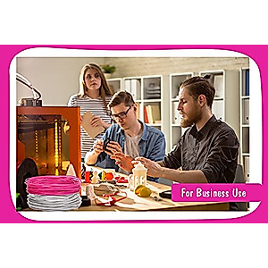 3D Pen Filament 328 Feet 20 Colors, Widon PLA Filament Bonus Finger Caps, 1.75mm Filament Refills, Non-Toxic, Smooth Printing and Kids Safe